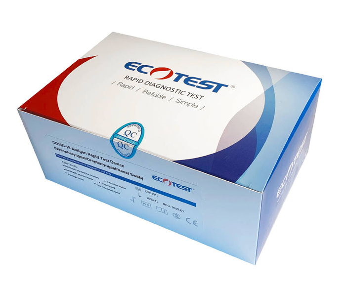 ECO TEST COVID-19 Antigen Rapid Test Device - 20 testów | SZYBKIE TESTY ...